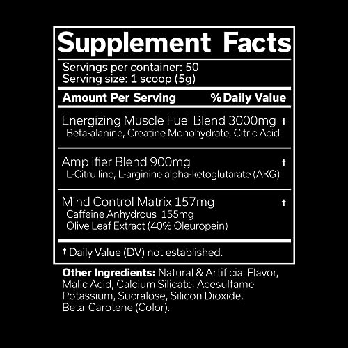 JNX SPORTS The Curse! Pre Workout Supplement - Energy & Focus, Enhanced Blood Flow - Vegan Nitric Oxide Booster with Creatine & Caffeine | Peach Rings | 50 SRV