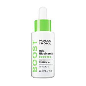 paula’s choice boost 10% niacinamide booster, vitamin b3, vitamin c & licorice extract serum, pore minimizer, 0.67 ounce