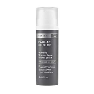 paula’s choice resist intensive wrinkle-repair retinol serum, squalane, vitamin c & e, anti-aging & wrinkle treatment, 1 ounce