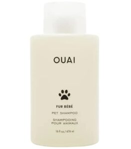 ouai fur bébé pet shampoo, mercer street scent, 16 fl oz