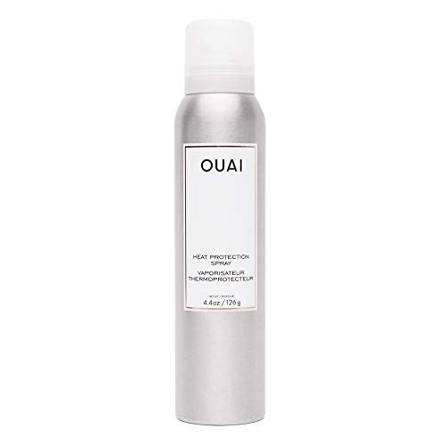 OUAI Heat Protection Spray. An Incredible Multi-Purpose Priming Spray that Provides Heat Protection against heat & styling tools up to 450 degrees Fahrenheit. Great for Colored Hair and All Hair Types