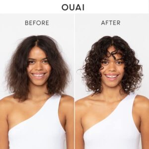 OUAI Heat Protection Spray. An Incredible Multi-Purpose Priming Spray that Provides Heat Protection against heat & styling tools up to 450 degrees Fahrenheit. Great for Colored Hair and All Hair Types