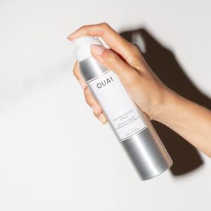 OUAI Heat Protection Spray. An Incredible Multi-Purpose Priming Spray that Provides Heat Protection against heat & styling tools up to 450 degrees Fahrenheit. Great for Colored Hair and All Hair Types