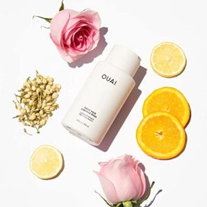 OUAI Thick Conditioner. Strengthening Keratin, Marshmallow Root, Shea Butter and Avocado Oil Nourish Dry, Thick Hair and Calm Frizz. Free from Parabens, Sulfates and Phthalates (10 oz)