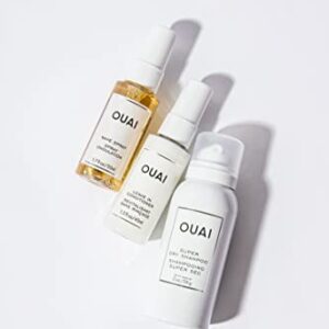 OUAI- Leave In Conditioner Travel Size, Super Dry Shampoo Travel Size, Wave Spray Travel Size