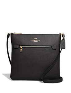 coach women’s rowan file bag (black)