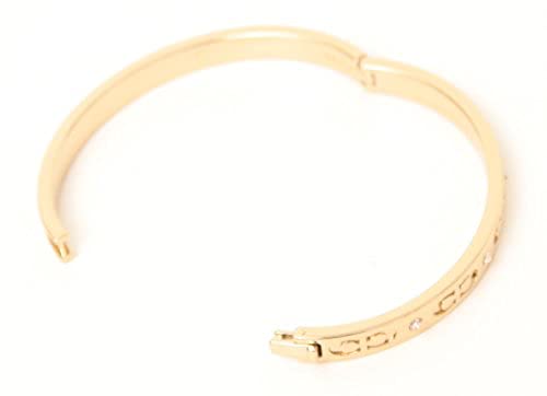 COACH Kissing C HINGED Bangle - Gold