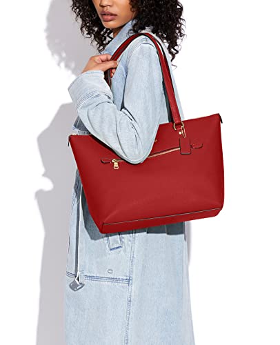 COACH Gallery Tote Shoulder Bag, Red Apple