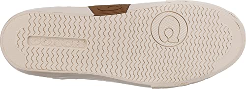 COACH Citysole Skate Sneakers for Women - Traditional Lace Closure with Cushioned Insole, Sleek and Fashionable Sneakers Khaki Jacquard 9.5 B - Medium