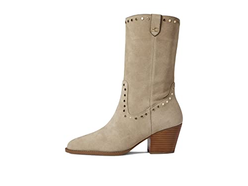 COACH Pheobe Suede Bootie Oat 6 B (M)