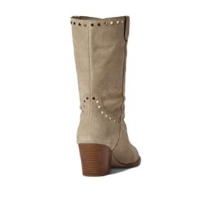 COACH Pheobe Suede Bootie Oat 6 B (M)