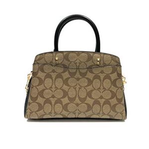 Coach Mini Lillie Carryall In Signature Canvas (IM/Khaki Brown Multi)