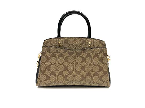 Coach Mini Lillie Carryall In Signature Canvas (IM/Khaki Brown Multi)