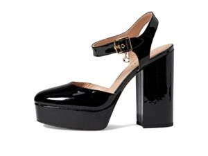 coach isabella patent leather pump black 7 b (m)