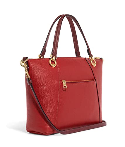 COACH Women's Kacey Satchel Crossbody, Red Apple Multi