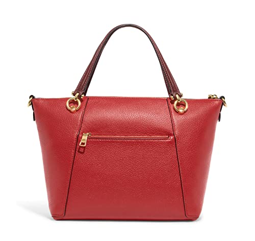 COACH Women's Kacey Satchel Crossbody, Red Apple Multi