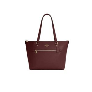 COACH Gllery Tote Shoulder Handbag (IM/Black Cherry)