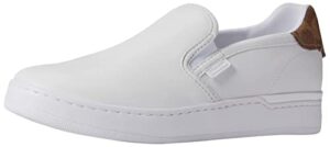 coach walker leather slip-on white 9 b (m)