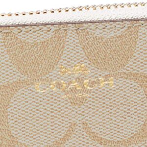 COACH(コーチ) Women Wallet, Light Khaki/Chalk, One Size