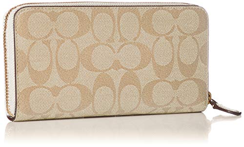 COACH(コーチ) Women Wallet, Light Khaki/Chalk, One Size