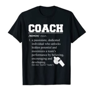 Coach Definition Tshirt Funny Coach Tee