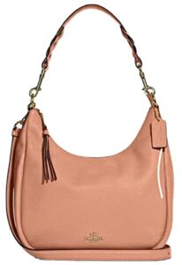 coach women’s jules hobo (pebble leather – faded blush)