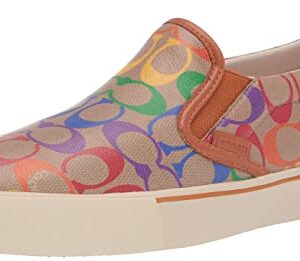 COACH Pride Slip-On Skate Rainbow Signature 10 D (M)