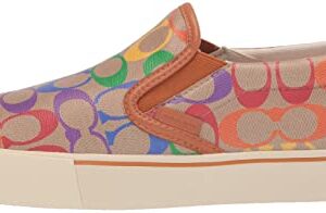 COACH Pride Slip-On Skate Rainbow Signature 10 D (M)