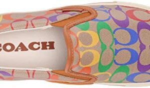 COACH Pride Slip-On Skate Rainbow Signature 10 D (M)