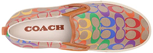 COACH Pride Slip-On Skate Rainbow Signature 10 D (M)