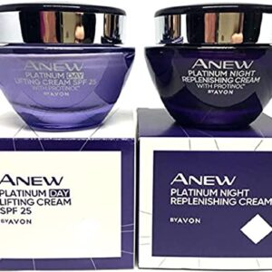 AVON Anew Platinum Day and Night Cream 50ml each pack of 2