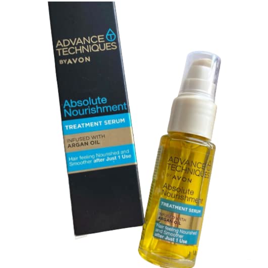 Avon Advance Techniques Moroccan Argan Oil Leave-in Treatment Bottle All Hair Types