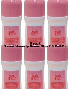 avon sweet honesty deodorant bonus size 2.6oz each (pack of 6)