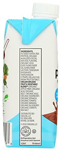 ORGAIN Creamy Chocolate Plant Based Protein Shake, 11 FZ