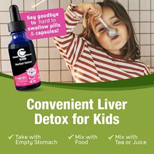 Cedar Bear - Herbal Detox for Kids - Luv Your Guts! a Liquid Herbal Supplement 1 fl oz / 30 ml