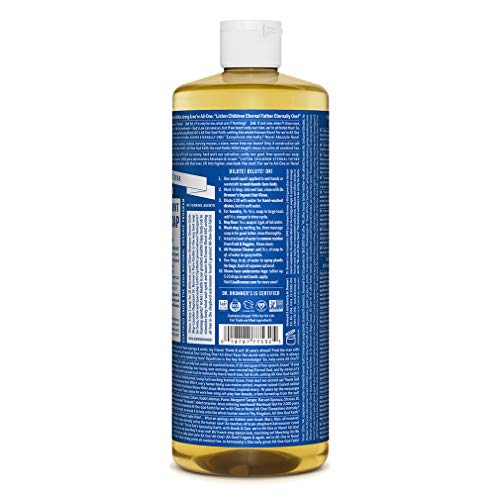 Dr. Bronner's Pure-Castile Liquid Soap - Peppermint 32 Ounce