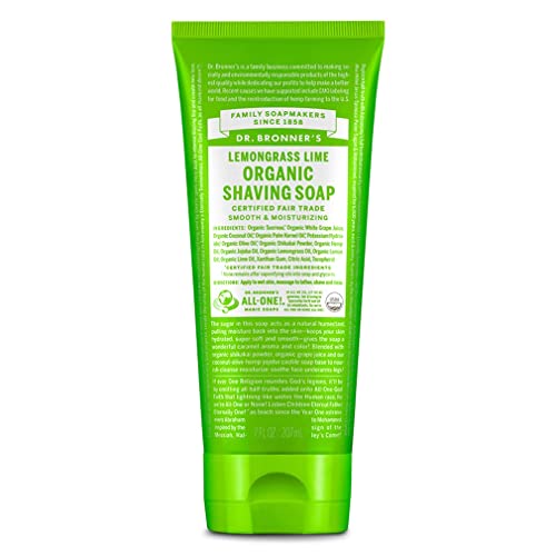 Dr Bronner Shaving Soap Lmngrss Lime