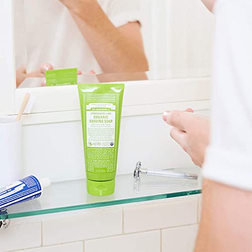 Dr Bronner Shaving Soap Lmngrss Lime