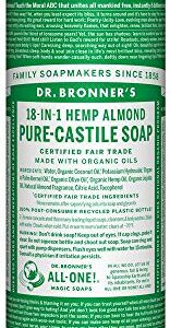 Dr. Bronner's Almond Liquid Castile Soap 16 Fl Oz liquid