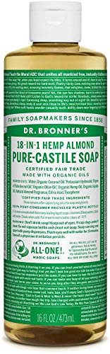 Dr. Bronner's Almond Liquid Castile Soap 16 Fl Oz liquid