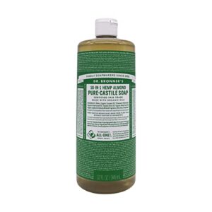 dr bronners almond castile soap, 32 fz