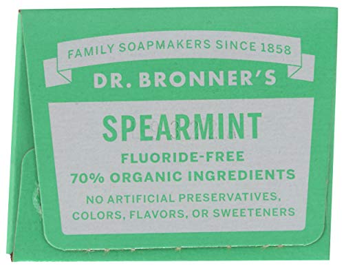 Dr. Bronner’s - All-One Toothpaste (Spearmint, 5 Ounce)