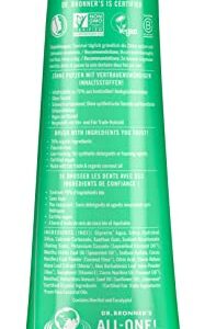 Dr. Bronner’s - All-One Toothpaste (Spearmint, 5 Ounce)