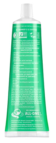 Dr. Bronner’s - All-One Toothpaste (Spearmint, 5 Ounce)