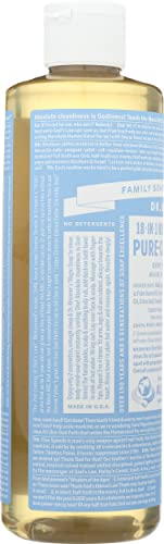 Dr Bronner Soap Liq Cstle Baby Unscented