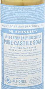 Dr Bronner Soap Liq Cstle Baby Unscented