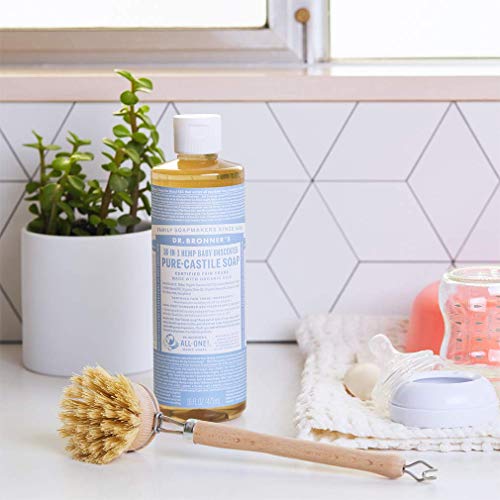 Dr Bronner Soap Liq Cstle Baby Unscented