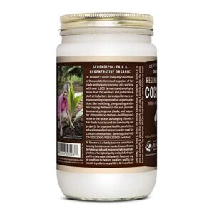 Dr. Bronner's - Organic Virgin Coconut Oil (Whole Kernel, 30 Ounce) - Coconut Oil for Cooking, Baking, Hair and Body, Fair Trade, Vegan, Non-GMO