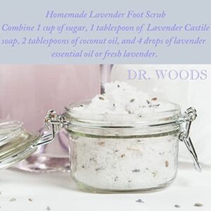 Dr. Woods Pure Lavender Castile Soap with Organic Shea Butter, 32 Ounce