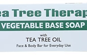 Tea Tree Therapy Vegetable Base Soap - 3.9 Oz